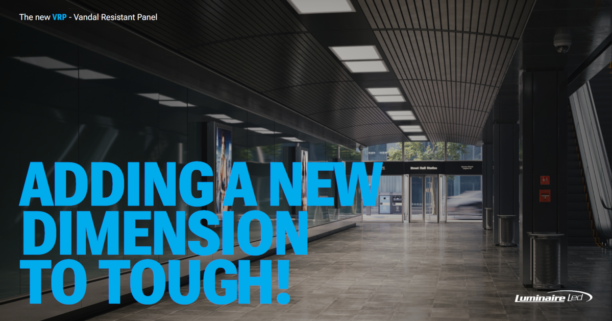 Luminaire Led - Vandal Resistant Panel